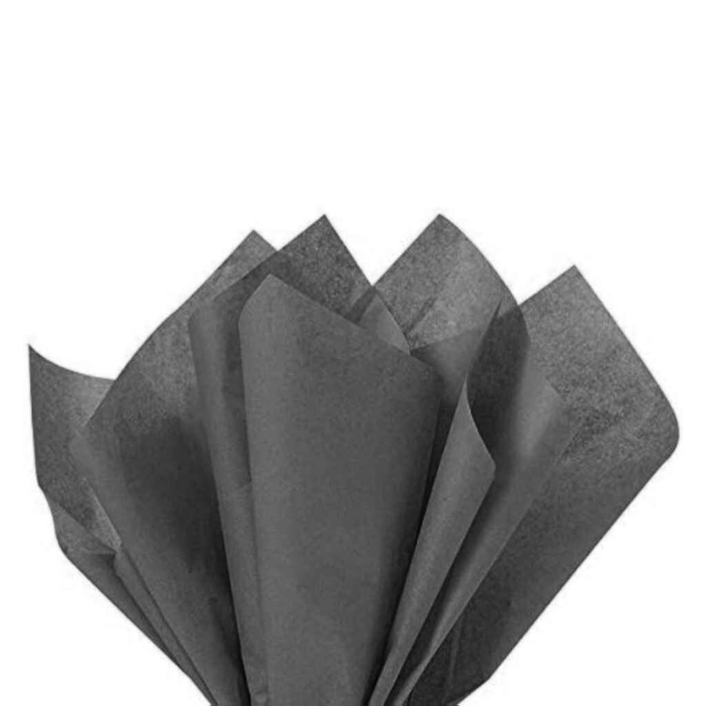 Tissue Paper Black – 10 Sheets (50x66cm) - Tarpak