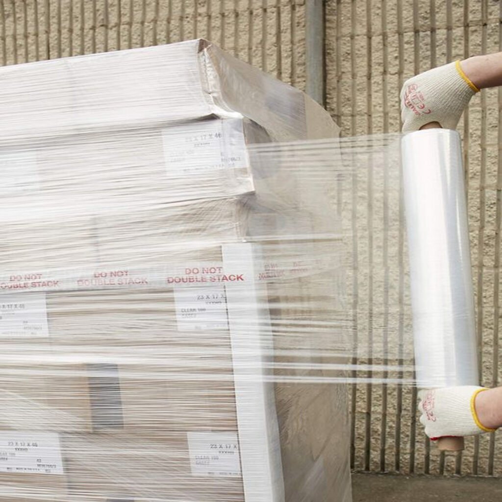 Heavy Duty Pallet Wrap 400mm x 400m x 15 Micron - Tarpak