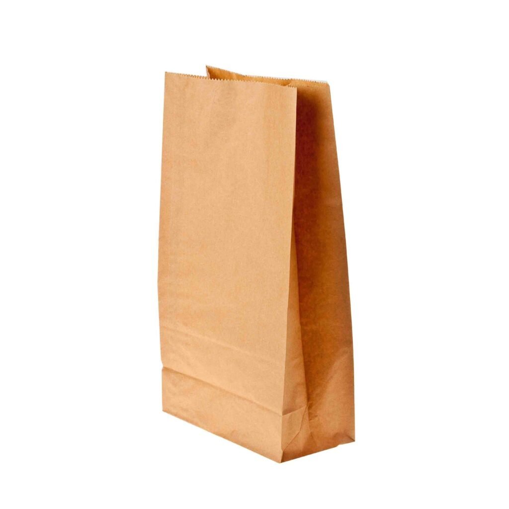 Brown Paper Shopper Bag – Small 260x130x370 mm - Tarpak