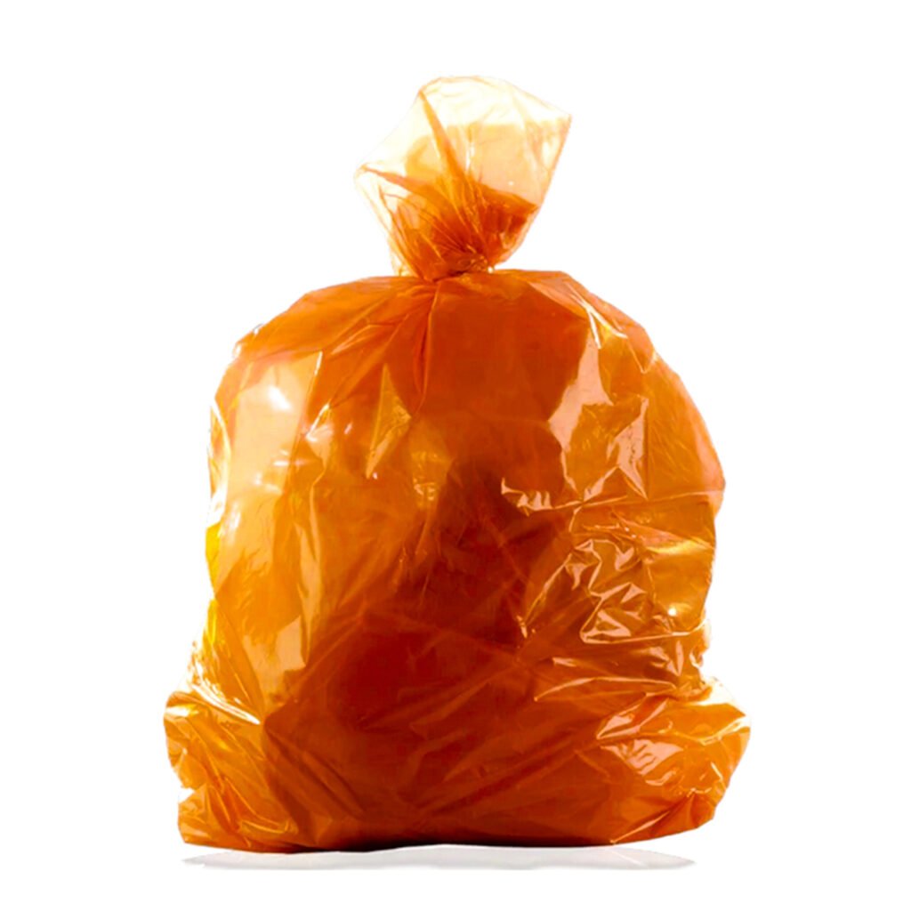 Orange Refuse Bag 90L – Heavy Duty 30 Micron | 76x90cm - Tarpak